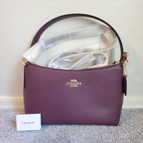 Coach | Bags | Coach Crossgrain Leather Lewis Shoulder Bag Crossbody ...